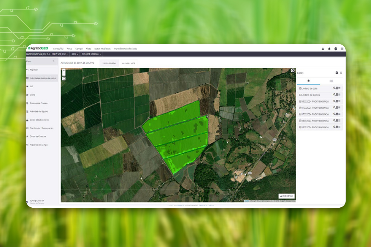 El Proxy de Biomasa, un servicio de AgritecGEO®, para apoyar a los ...